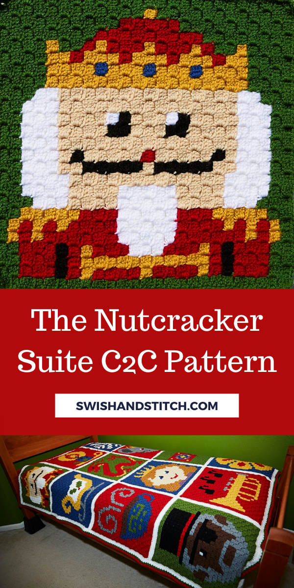 The Nutcracker Prince Block-C2C Crochet The Nutcracker Suite Afghan ...