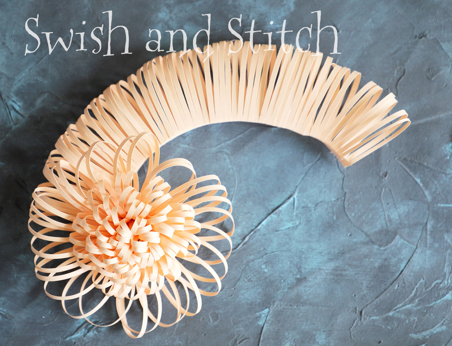 DIY Jumbo Paper Flowers with Cut Files: Daisy - Swish and Stitch