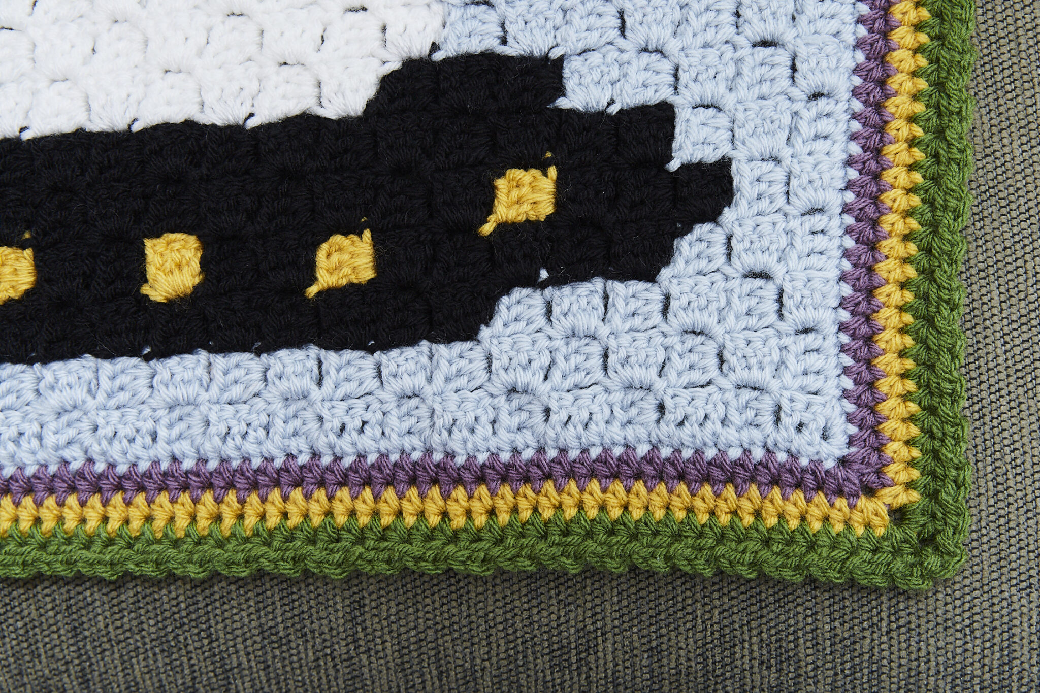 Take Me To Your Leader C2C Crochet Aliens Afghan - Swish and Stitch